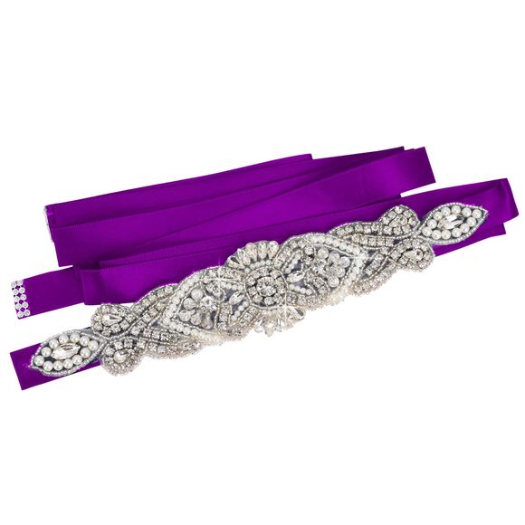 Маndаlа Сrаfts | Accessories | Purple Wedding Belt For Bride Dress ...